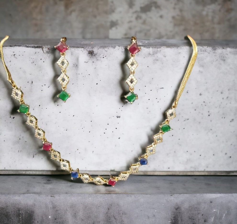 Multi color necklace Set – ZimmalsFashion